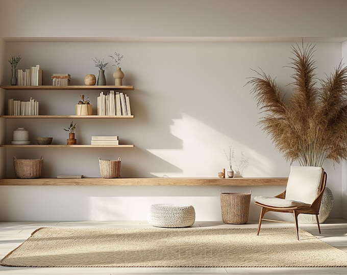 Zoom Background Bookshelf Home Office, Virtual Background for Zoom ...