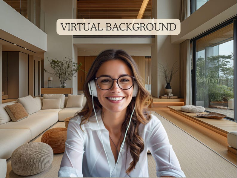 Virtual Background for Zoom and Teams Virtual Meetings | Minimalist ...