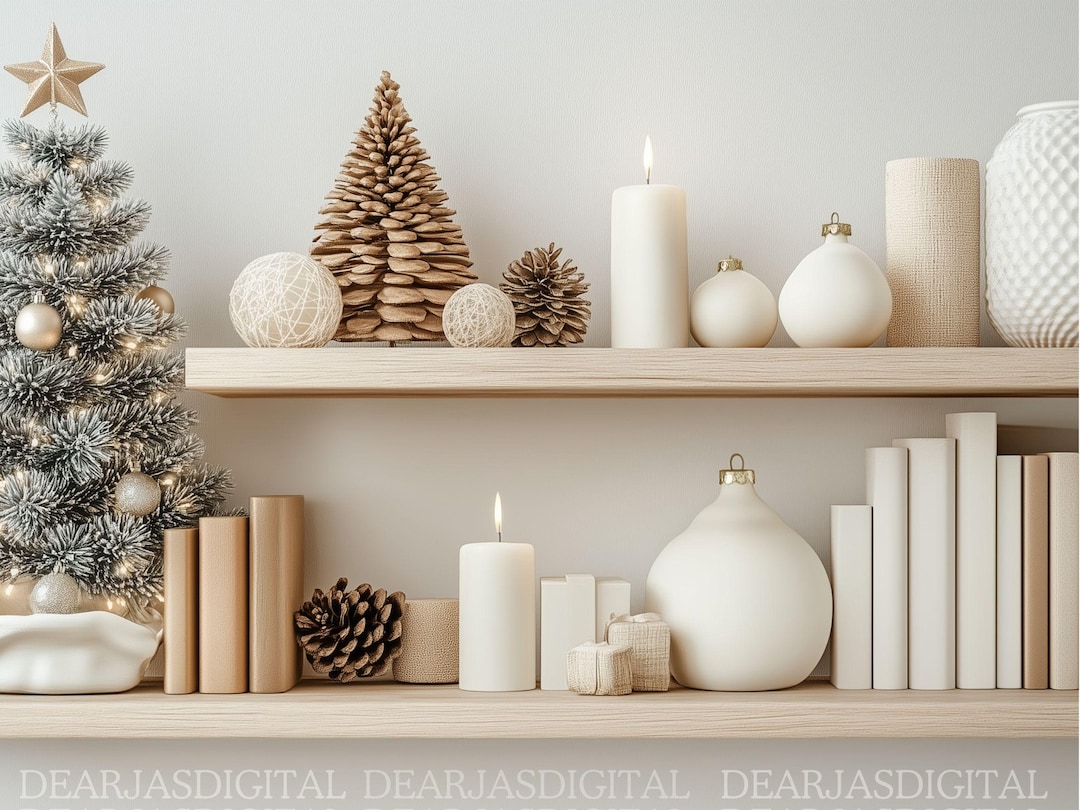 Christmas Zoom Backgrounds | Holiday Season Backdrop | Realistic Home ...