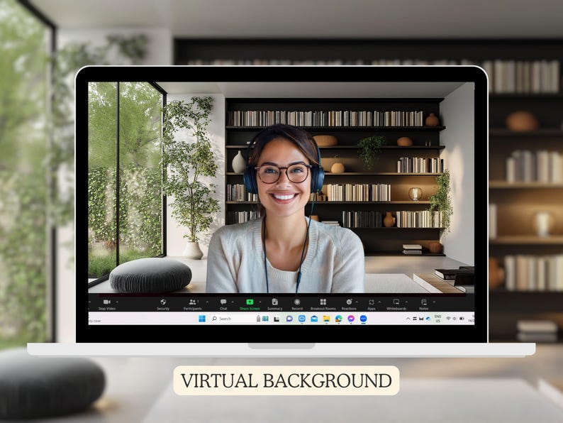 Zoom Hintergründe, Hintergrund png, Zoom Hintergrund Home Office, Bücherregal Hintergrund ...