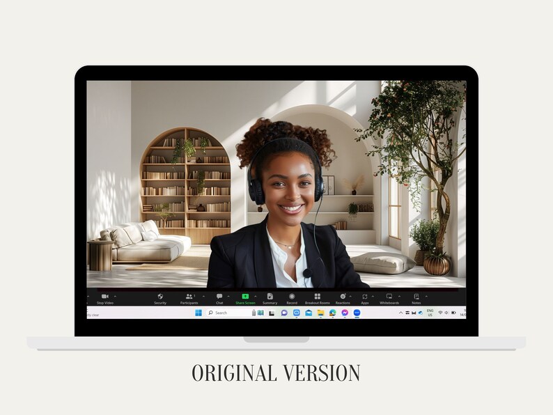 Zoom Background Zoom Background Home Office Home Office Virtual ...