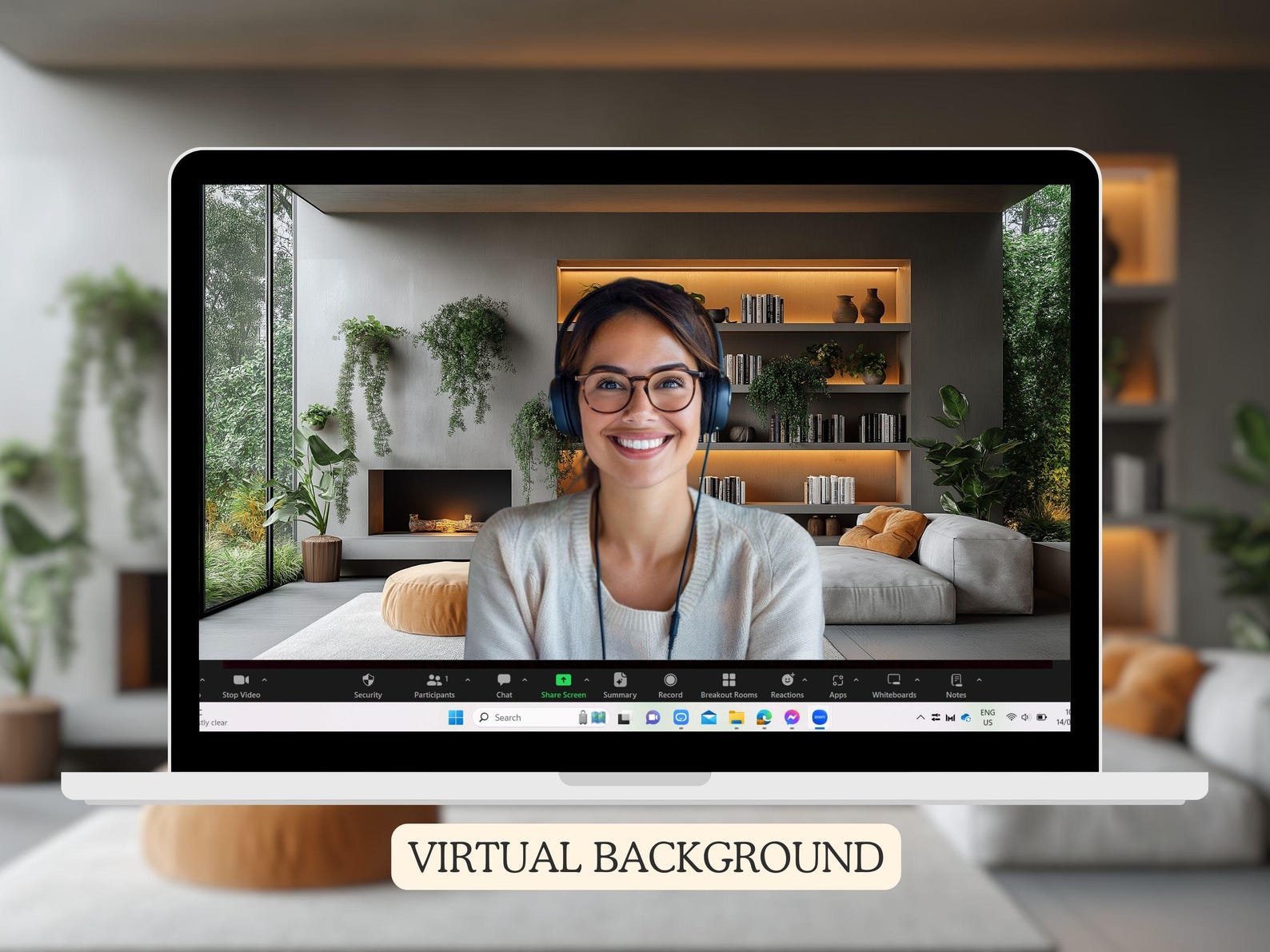 Zoom Backgrounds, Background Png, Zoom Background Home Office, Bookshelf Background, Desktop ...