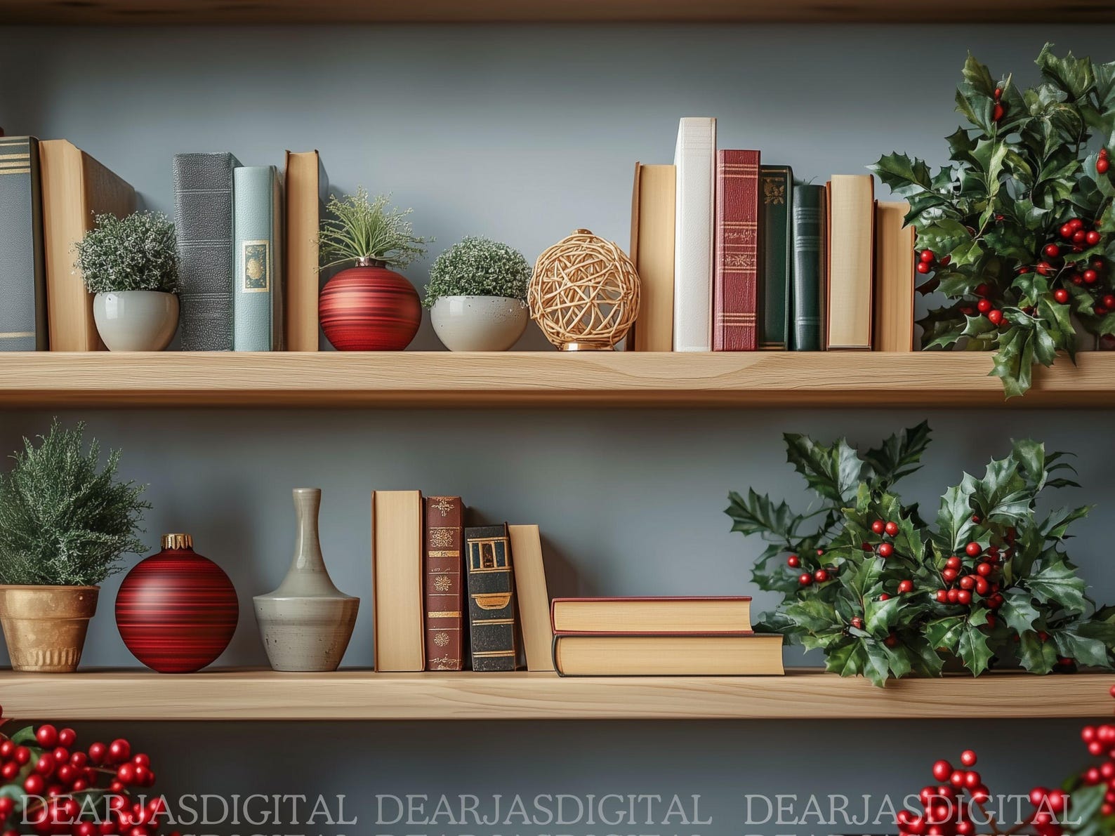 Christmas Zoom Backgrounds | Holiday Season Backdrop | Realistic Home ...