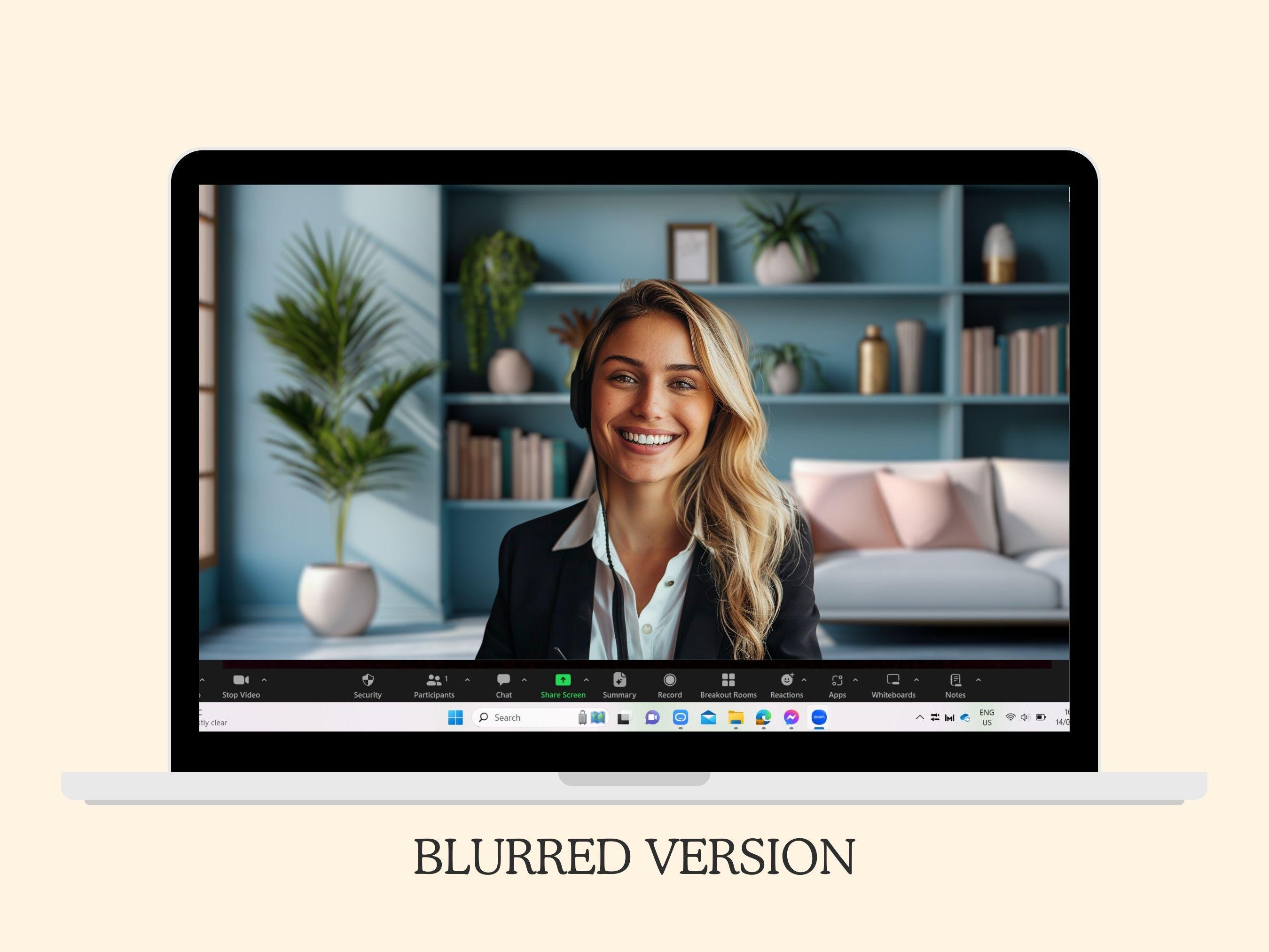 Zoom Background Home Office Virtual Office Zoom Background Office ...