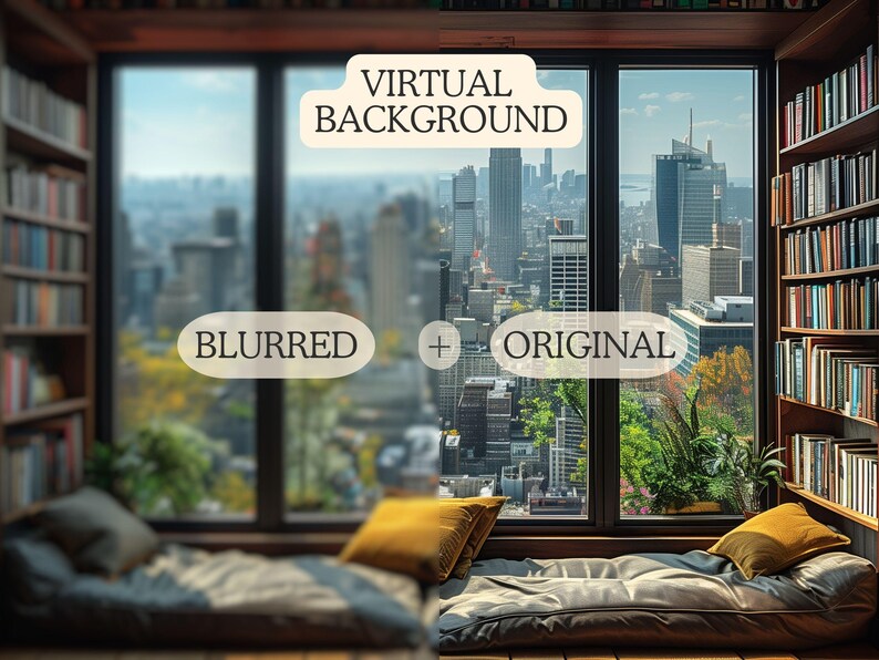 Zoom Background Home Office Virtual Office Zoom Background Office ...