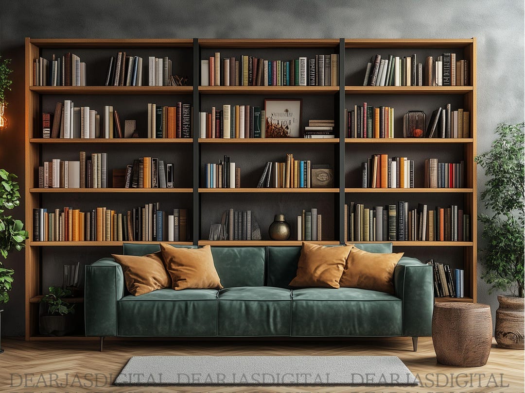 Modern Shelving Office Zoom Background | Virtual Background for Zoom ...