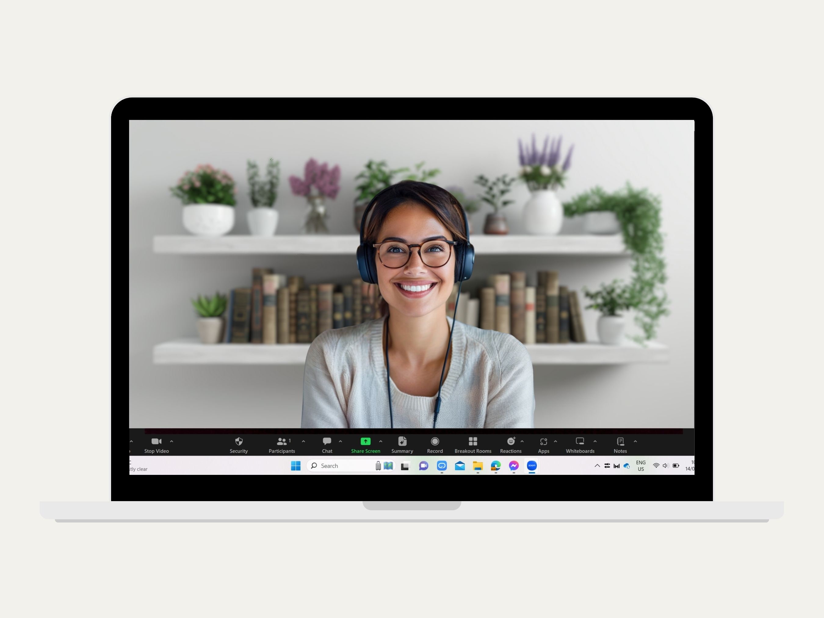 Zoom Background, Background Png, Zoom Background Home Office, Bookshelf ...