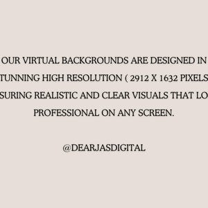 Zoom Background for Interview, Digital Backdrop Professional, Modern ...