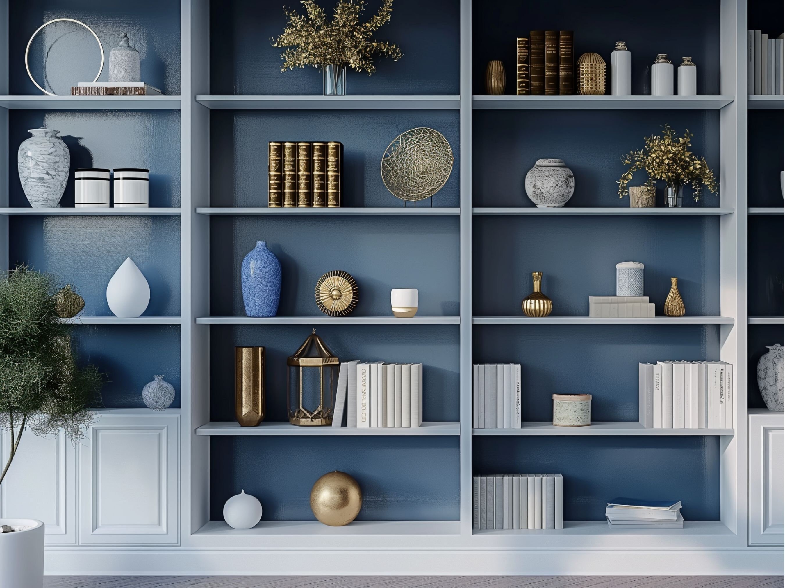 Modern Shelving Zoom Background | Professional Office Backdrop (PNG) - Etsy