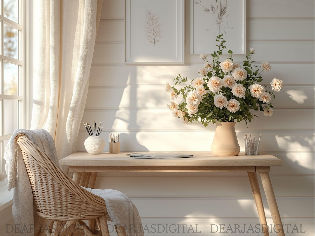 Minimalist Spring Virtual Background | Aesthetic Zoom Background ...