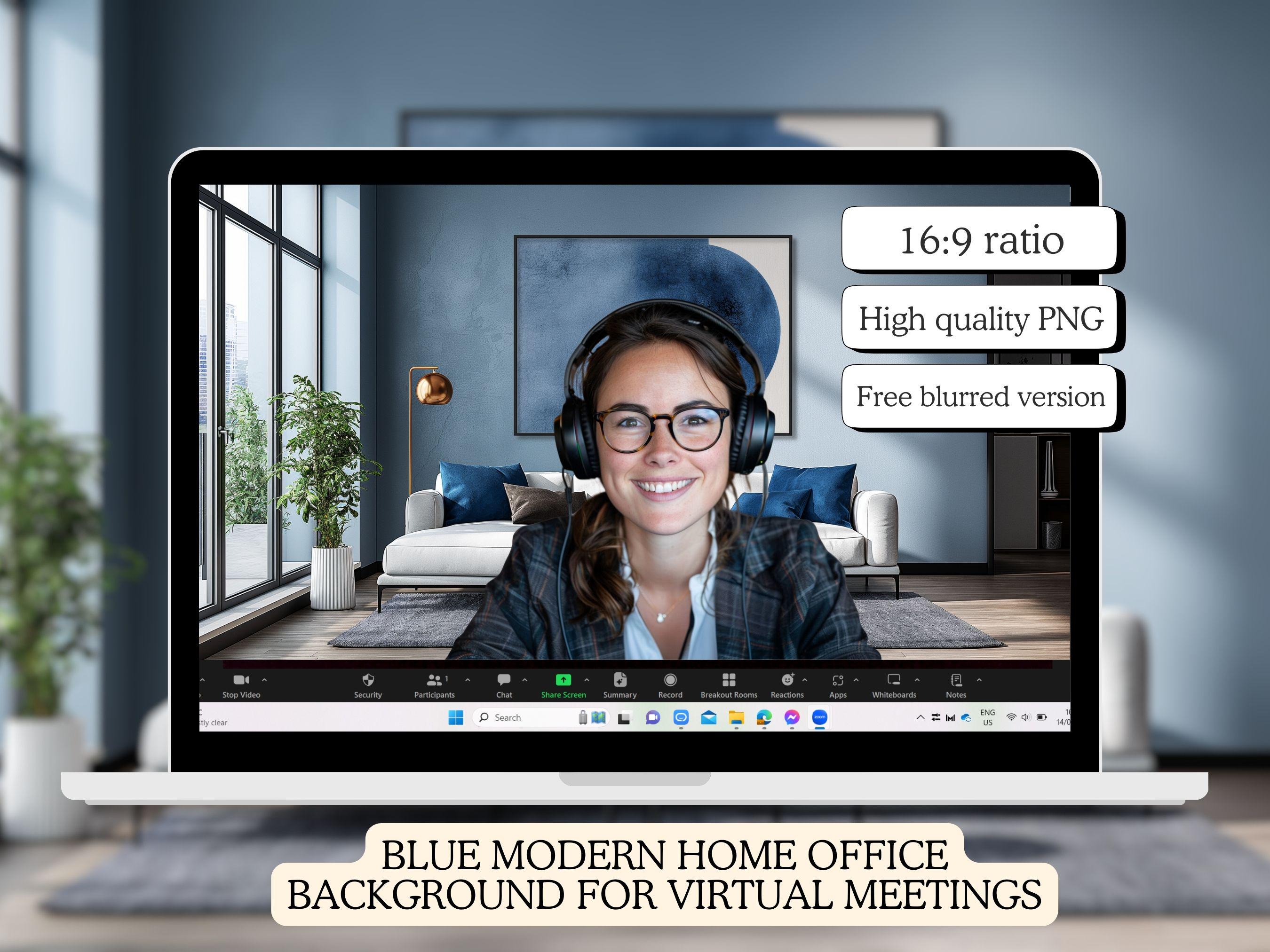 Virtual Office Zoom Background Office Backdrop Home Office Background ...