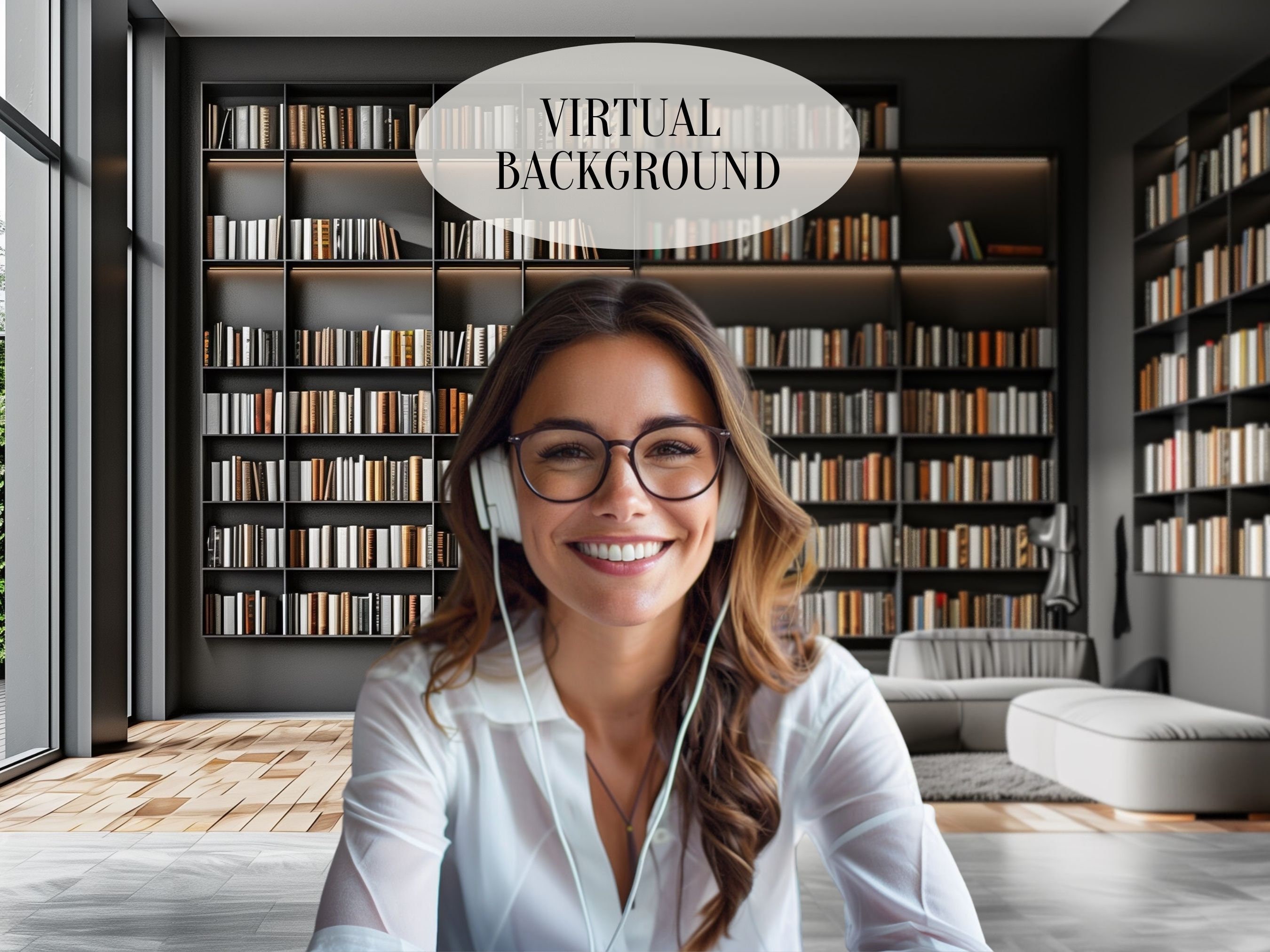 Background Virtual Office Zoom Background for Professionals Work From ...