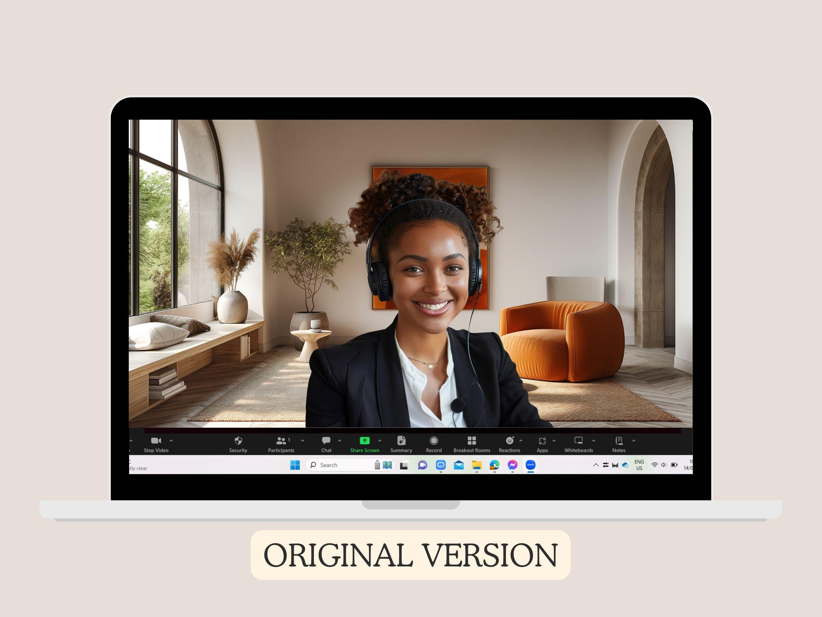 Zoom Background Home Office Virtual Office Zoom Background Office ...