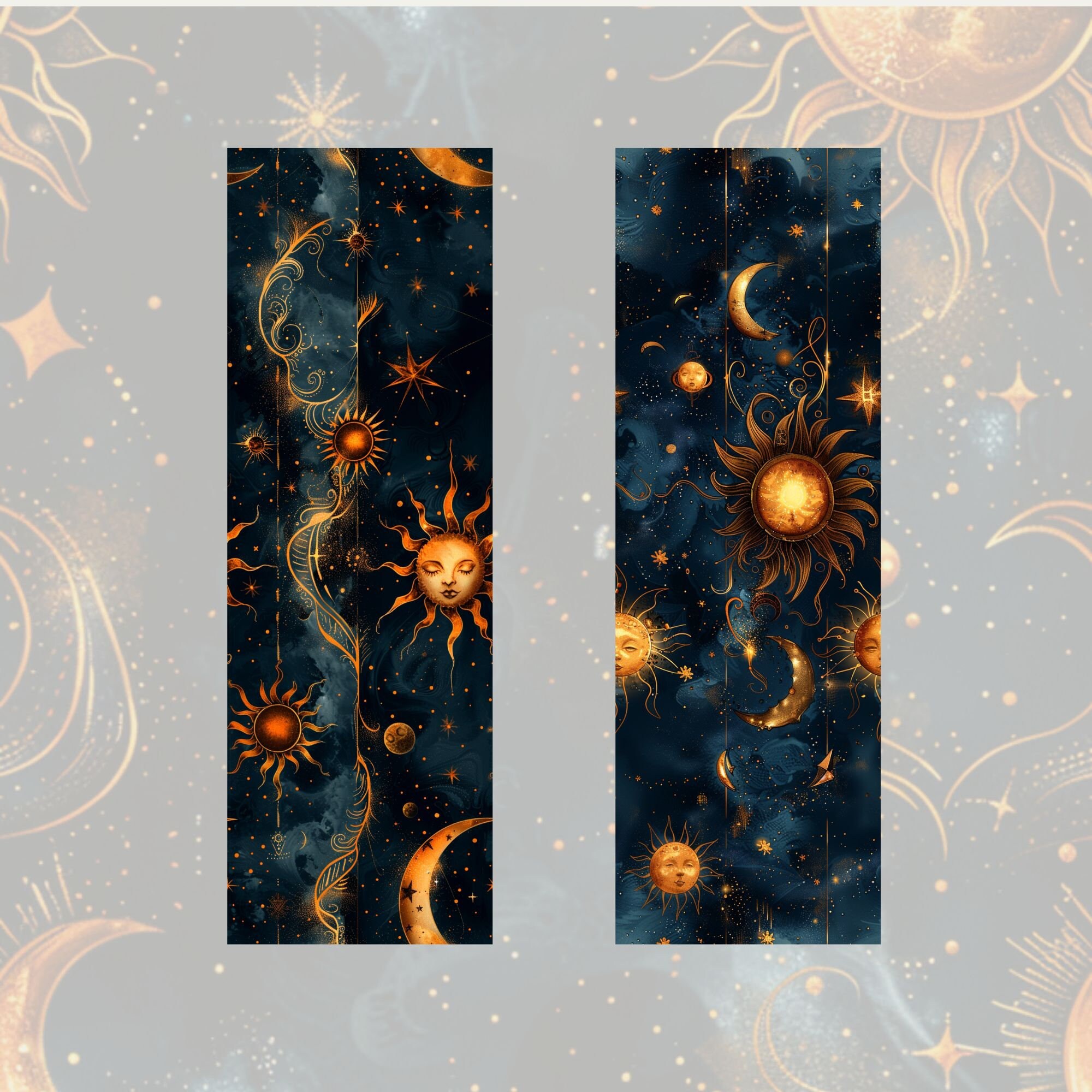 Bookmarks, Bookmark SVG, Reading Svg, Celestial Bookmark Design ...