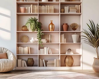 Zoom Background | Virtual Bookshelf | Zoom Office Background | Zoom ...