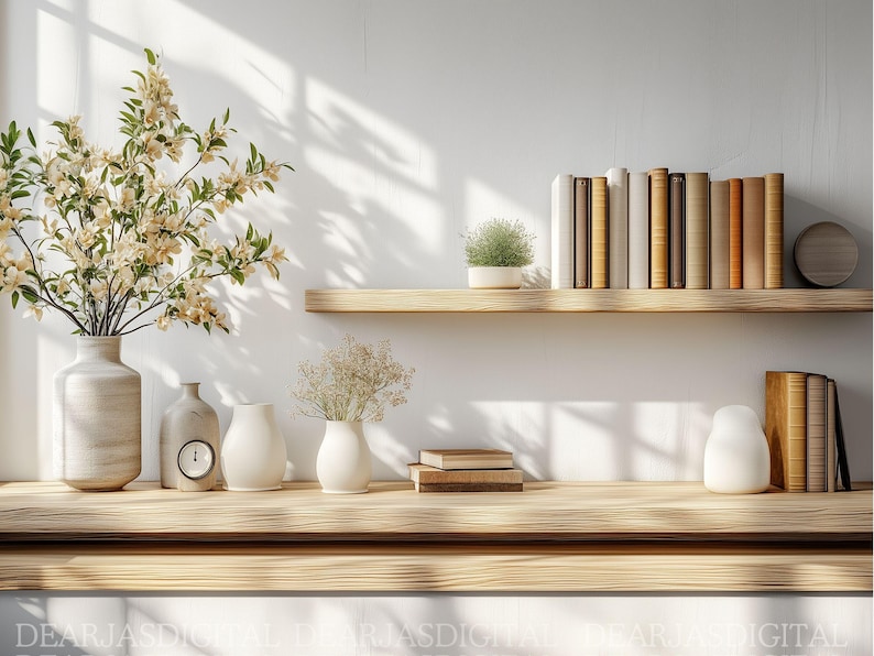 Zoom Background for Interview, Digital Backdrop Professional, Modern Home Office Zoom Background ...