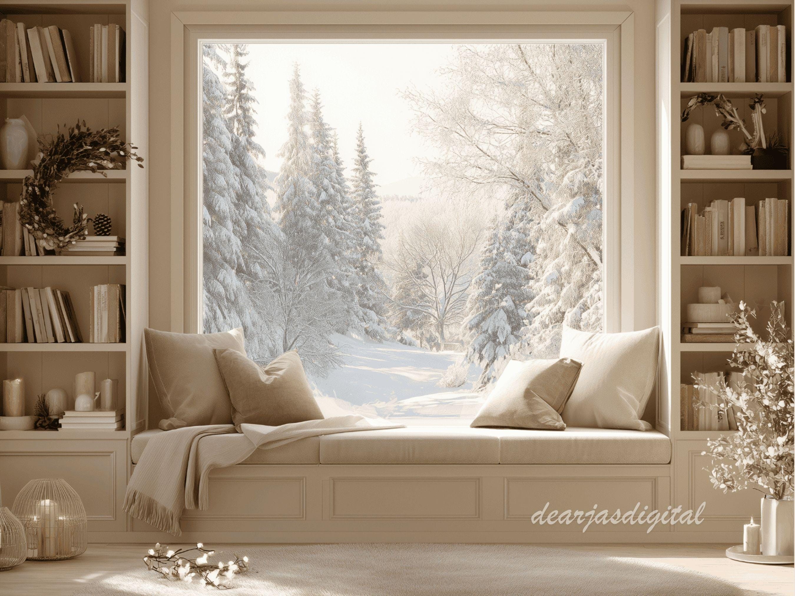 Holiday Virtual Backgrounds Festive Christmas & Winter Scenes for Zoom ...
