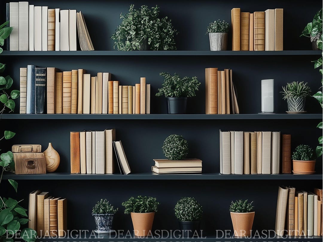 Zoom Backgrounds, Background Png, Zoom Background Home Office, Bookshelf Background, Realistic ...