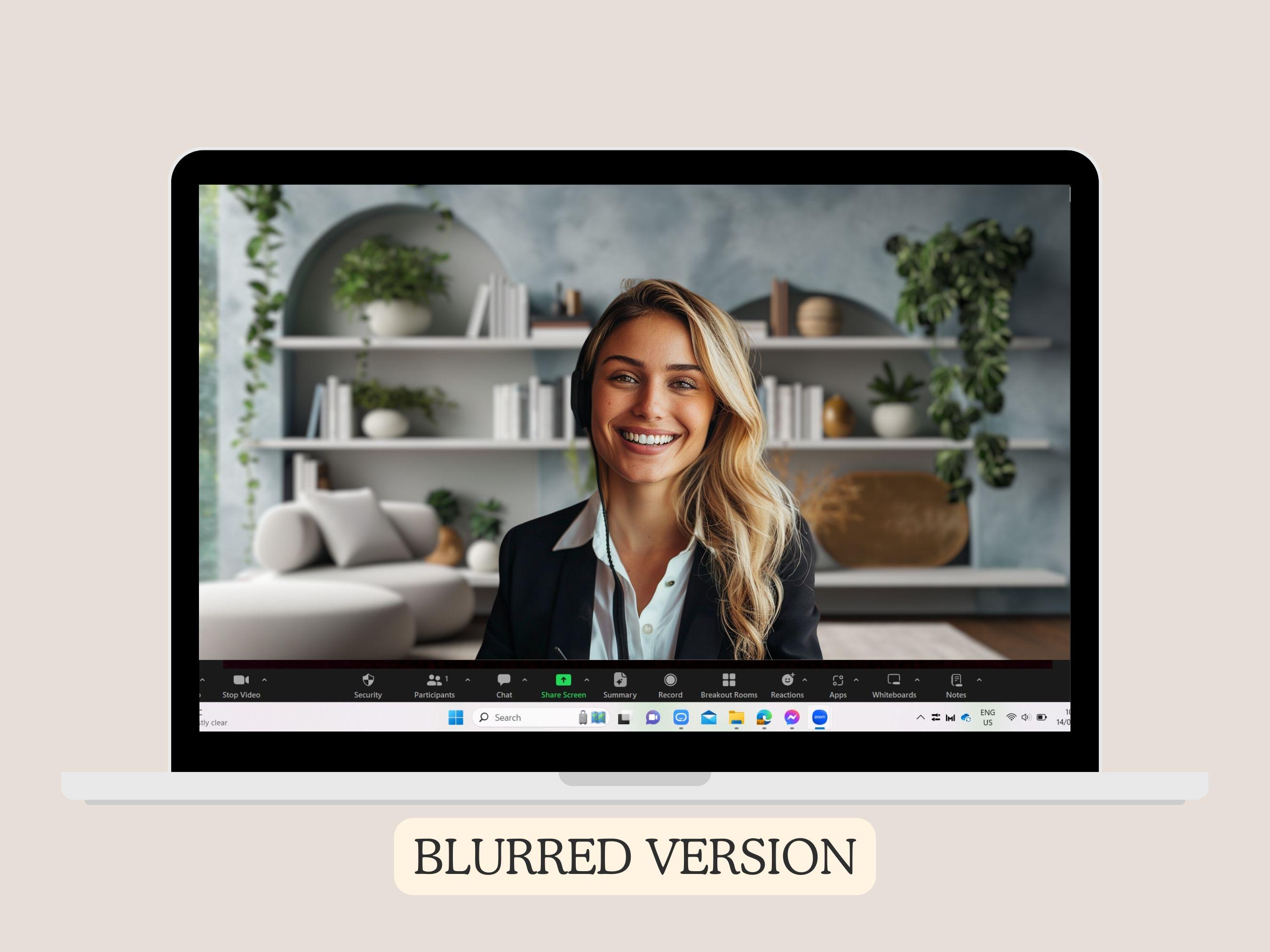 Zoom Background Home Office Virtual Office Zoom Background Office ...