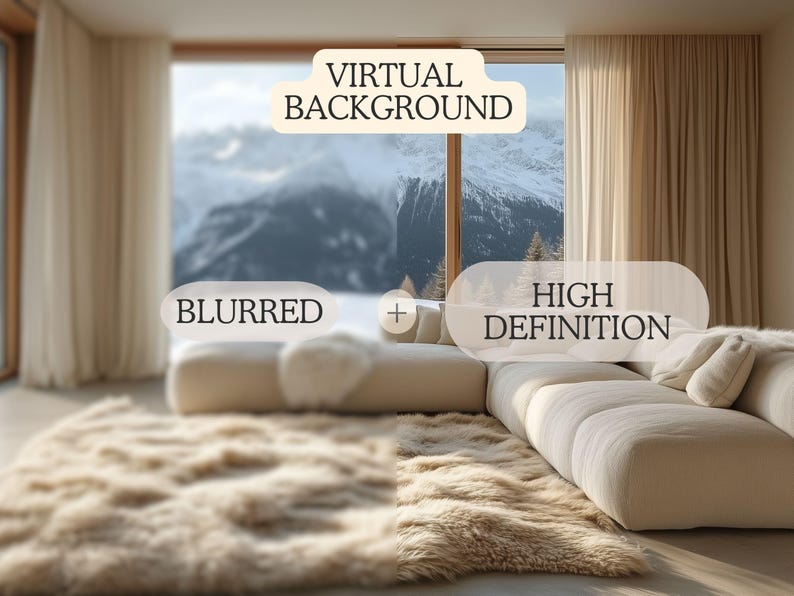 Mountain View Virtual Background | Scenic Zoom Background | Nature ...