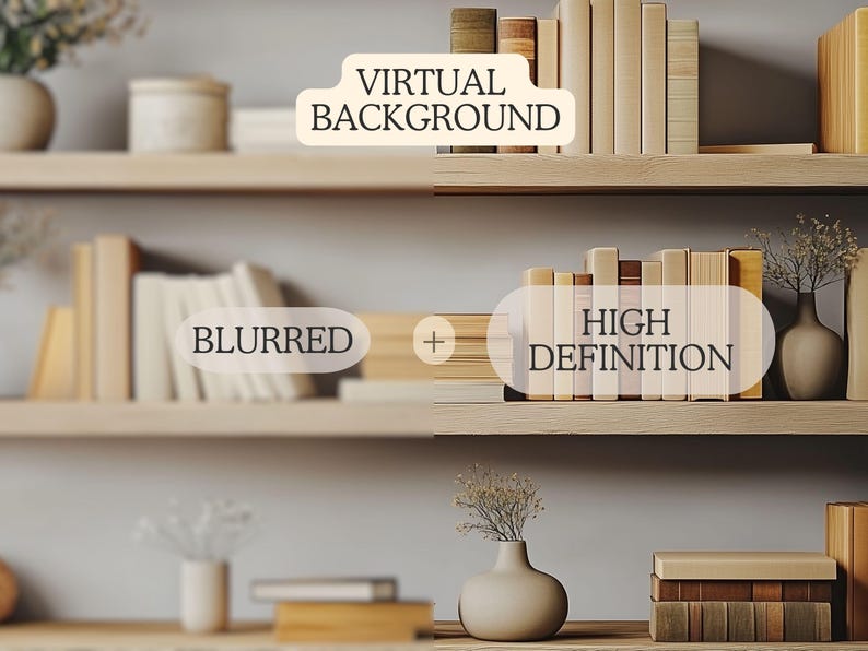 Virtual Background for Zoom and Teams Virtual Meetings | Minimalist ...