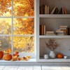 Autumn Reading Nook Virtual Background | Cozy Bookshelf & Window Fall ...