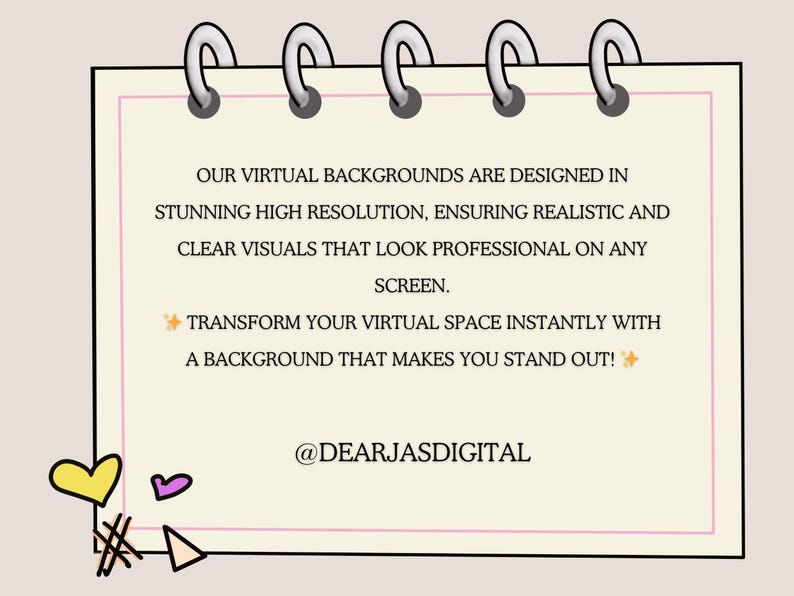 Realistic Window View Virtual Background, Home Office Backdrop (digital ...