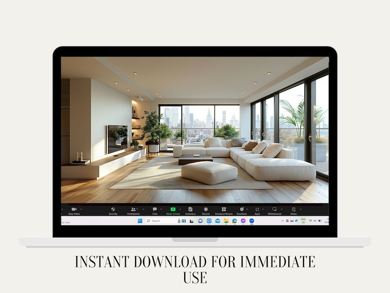 Background, Background Png, Zoom Background Home Office, Modern Home ...