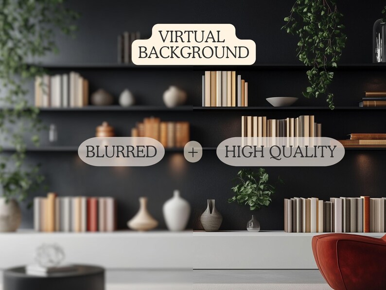 Virtual Background for Zoom and Teams Virtual Meetings Minimalist ...