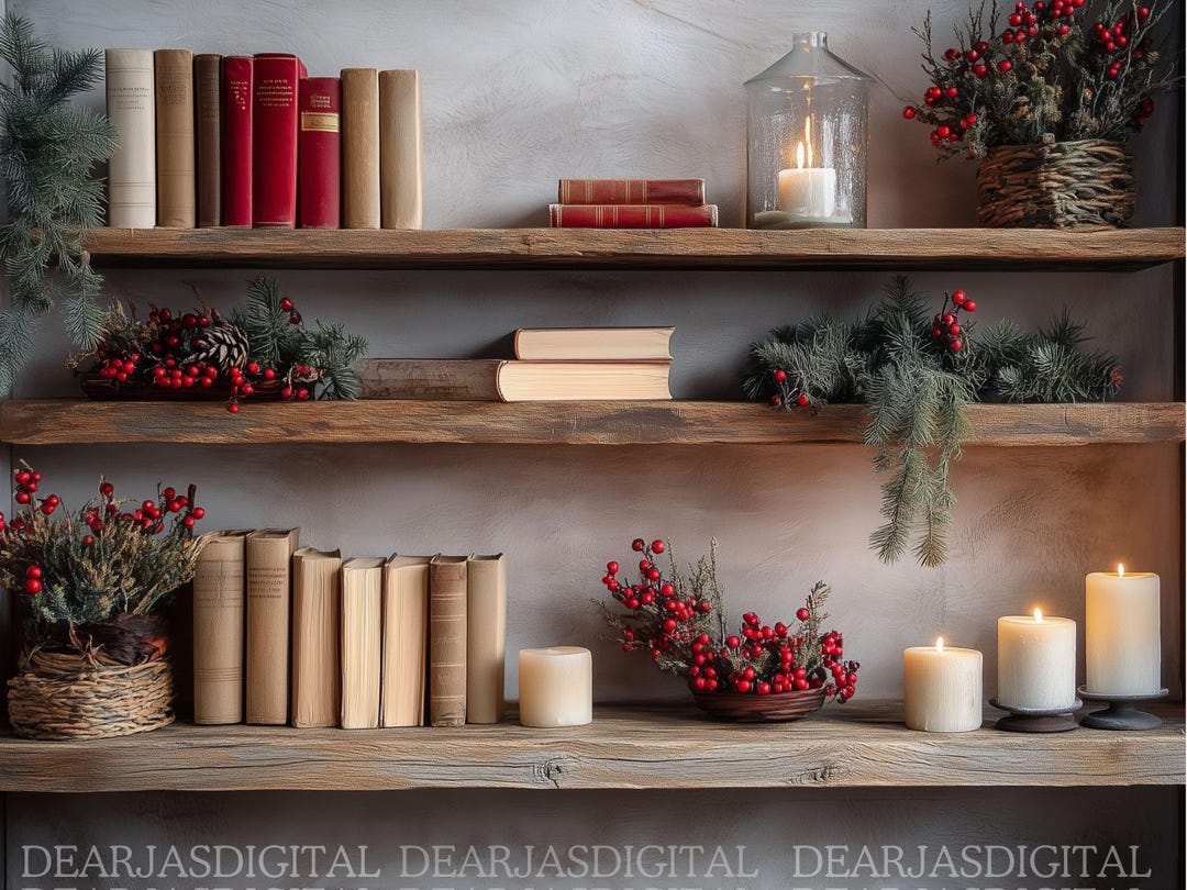 Cozy Winter Zoom Background | Christmas Virtual Backdrop | Home Office ...