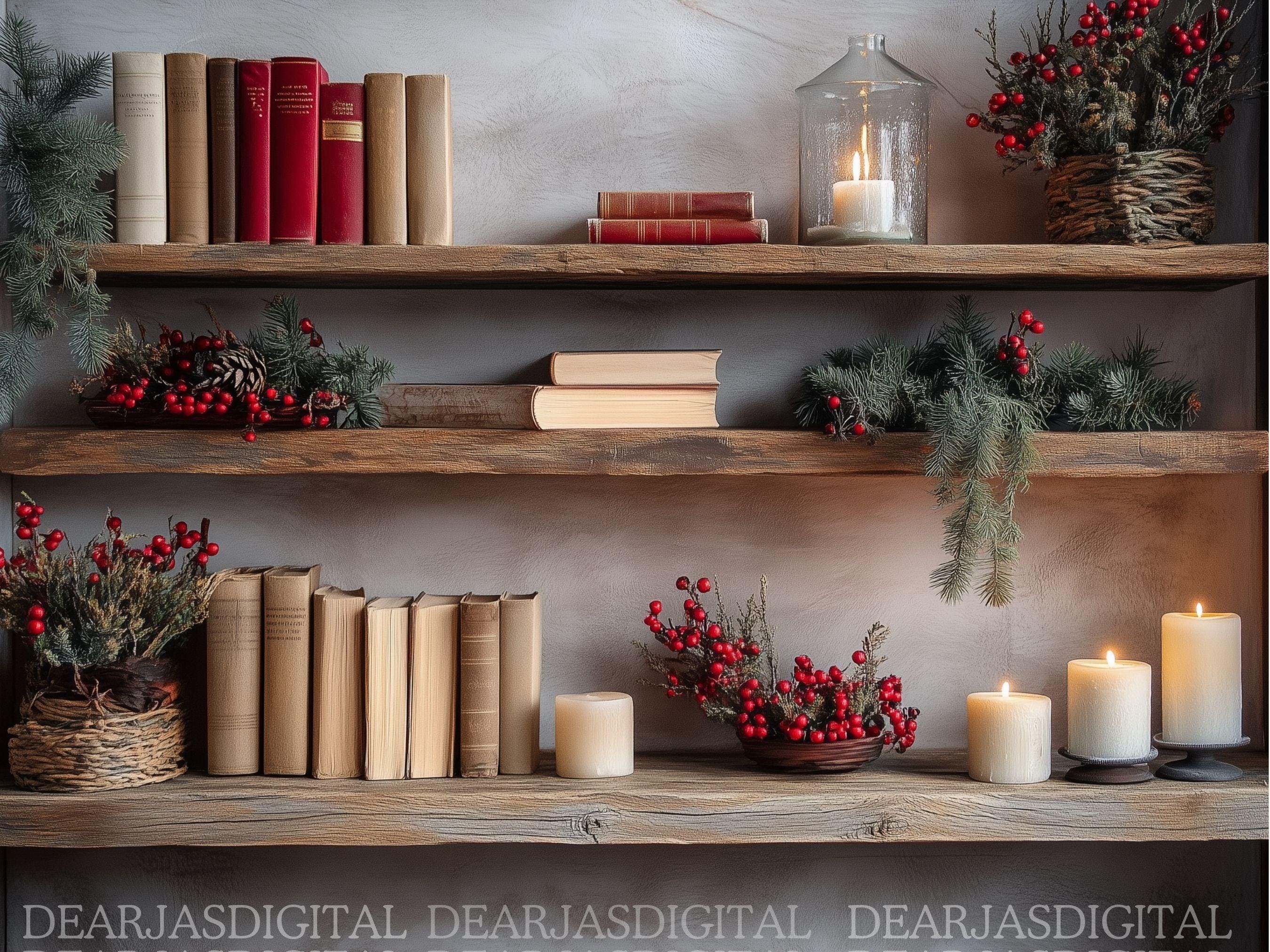 Cozy Winter Zoom Background | Christmas Virtual Backdrop | Home Office ...
