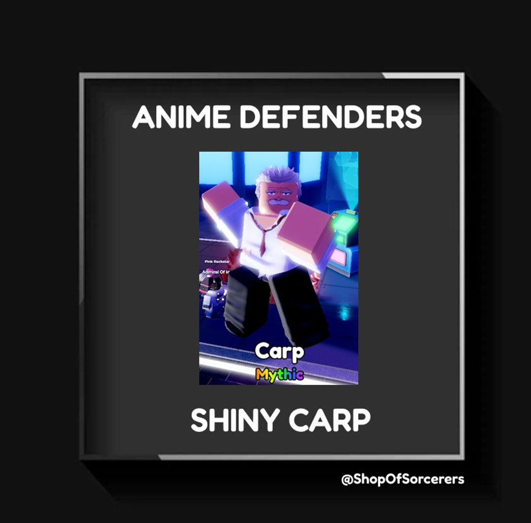 AD Anime Defenders Shiny Carp - Etsy