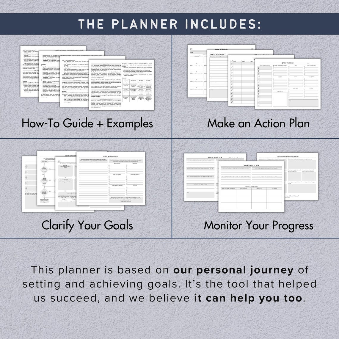 12 Week Year Planner | Printable 12 Week Planner 90 Day Goal Planner ...