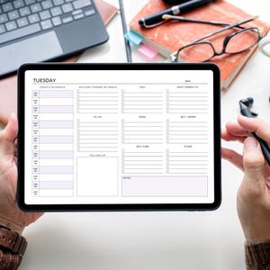Work Week Planner Printable Weekly Schedule Template Weekly Planner ...