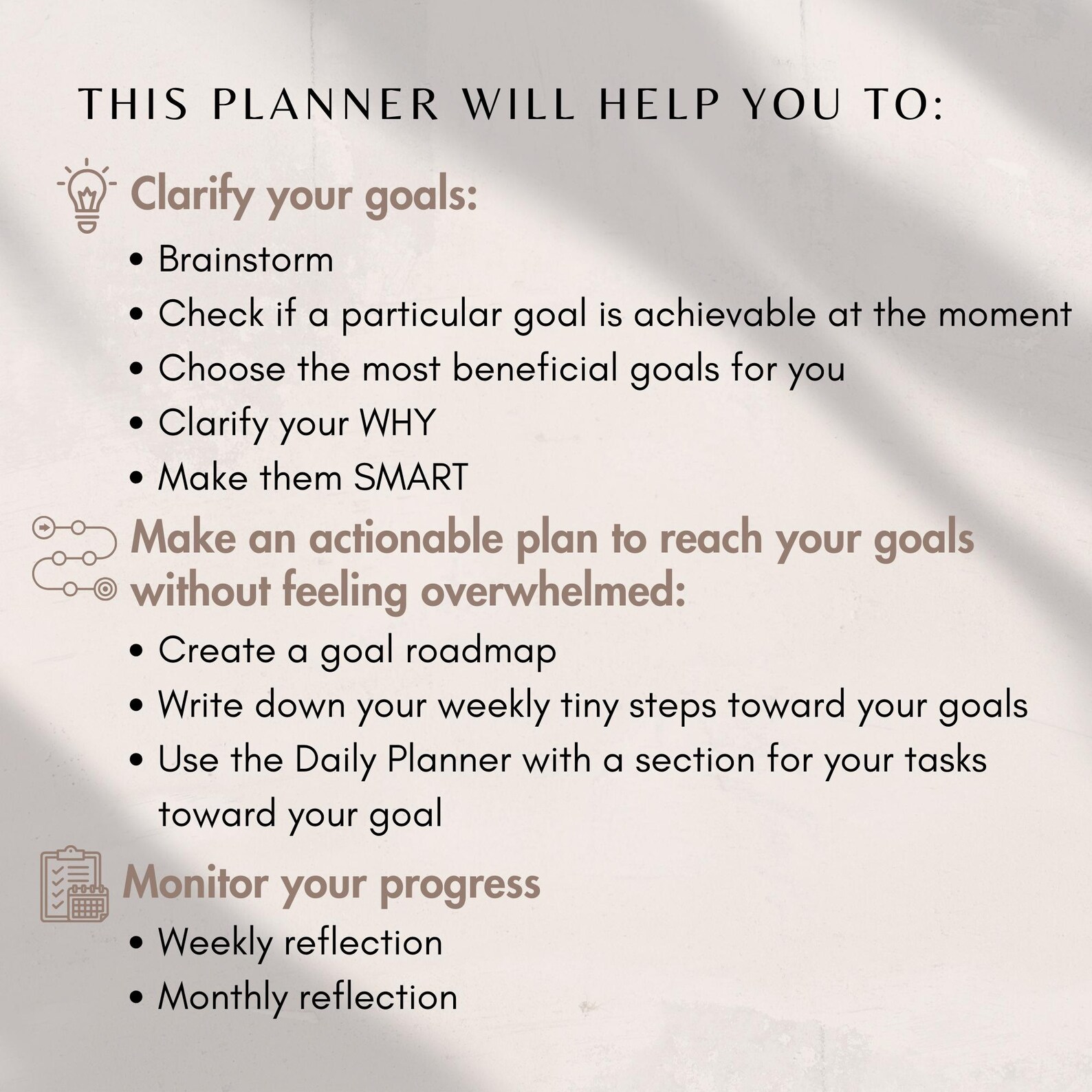 12 Week Year Planner Printable 12 Week Planner 90 Day Goal Planner ...