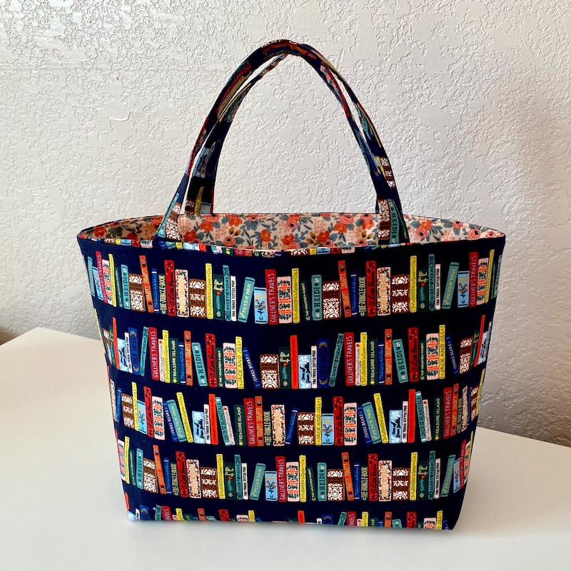 Mini Tote Book Club - Etsy