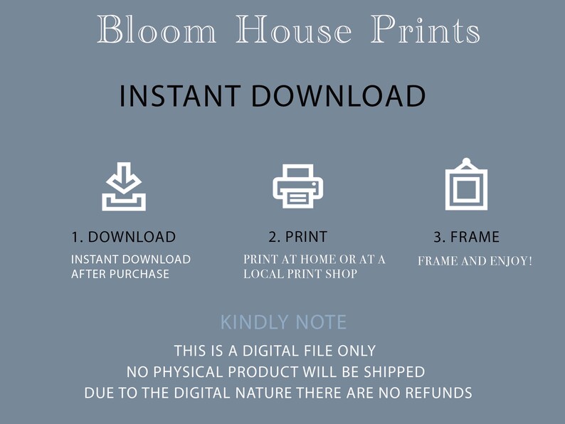 Printable Watercolour Flower Buds Wall Art, Floral Prints for Home ...