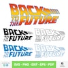 Delorean (time Machine From "back to the Future") Vector File (SVG, EPS ...