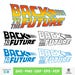 Delorean (time Machine From "back to the Future") Vector File (SVG, EPS ...
