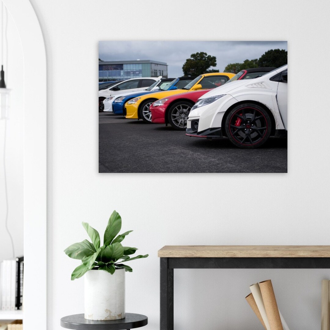 JDM Parking Lot at Silverstone Wall Art Poster - Etsy