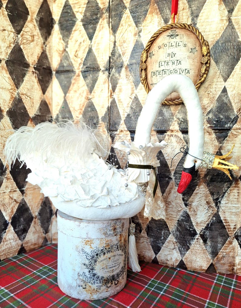 King Swan Staff Animal Swan King Artist Swan Interior Swan Vintage ...