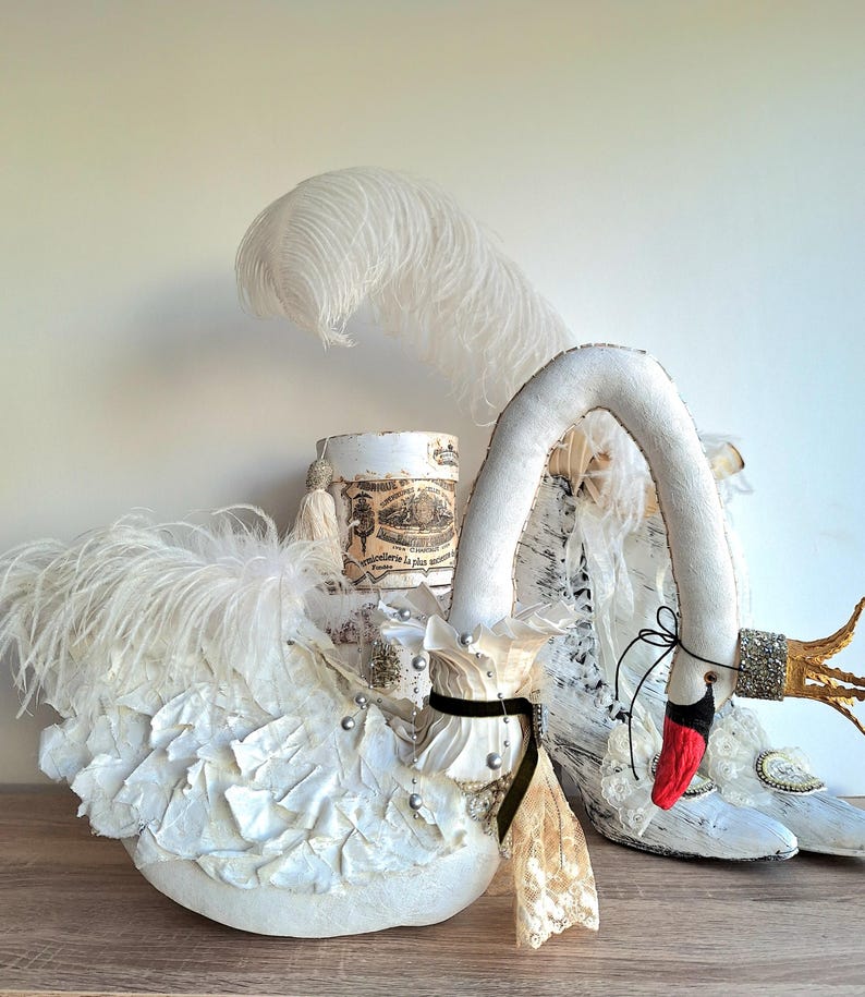 King Swan Staff Animal Swan King Artist Swan Interior Swan Vintage ...
