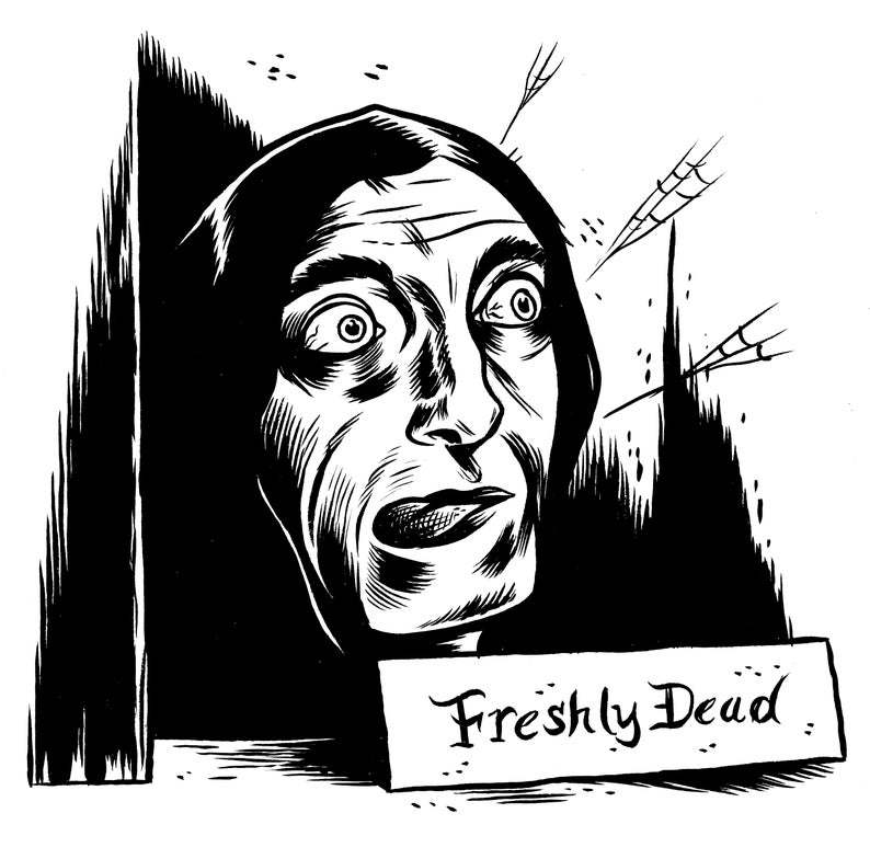 Igor - Marty Feldman - ORIGINAL Pen and Ink Drawing - Young ...
