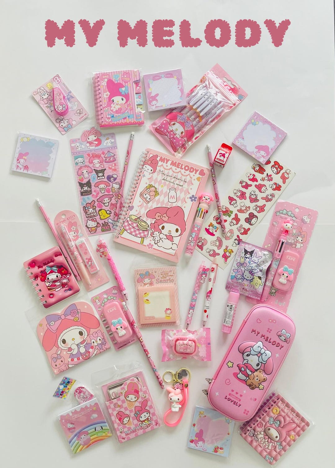 My Melody Stationery Set - Etsy