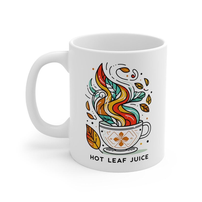 Hot Leaf Juice, Avatar the Last Airbender Mug, Uncle Iroh Jasmine Dragon Tea, Atla Mug, Atla ...