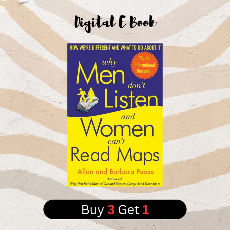 Why Men Don't Listen and Women Can't Read Maps Allan Pease _ Barbara ...
