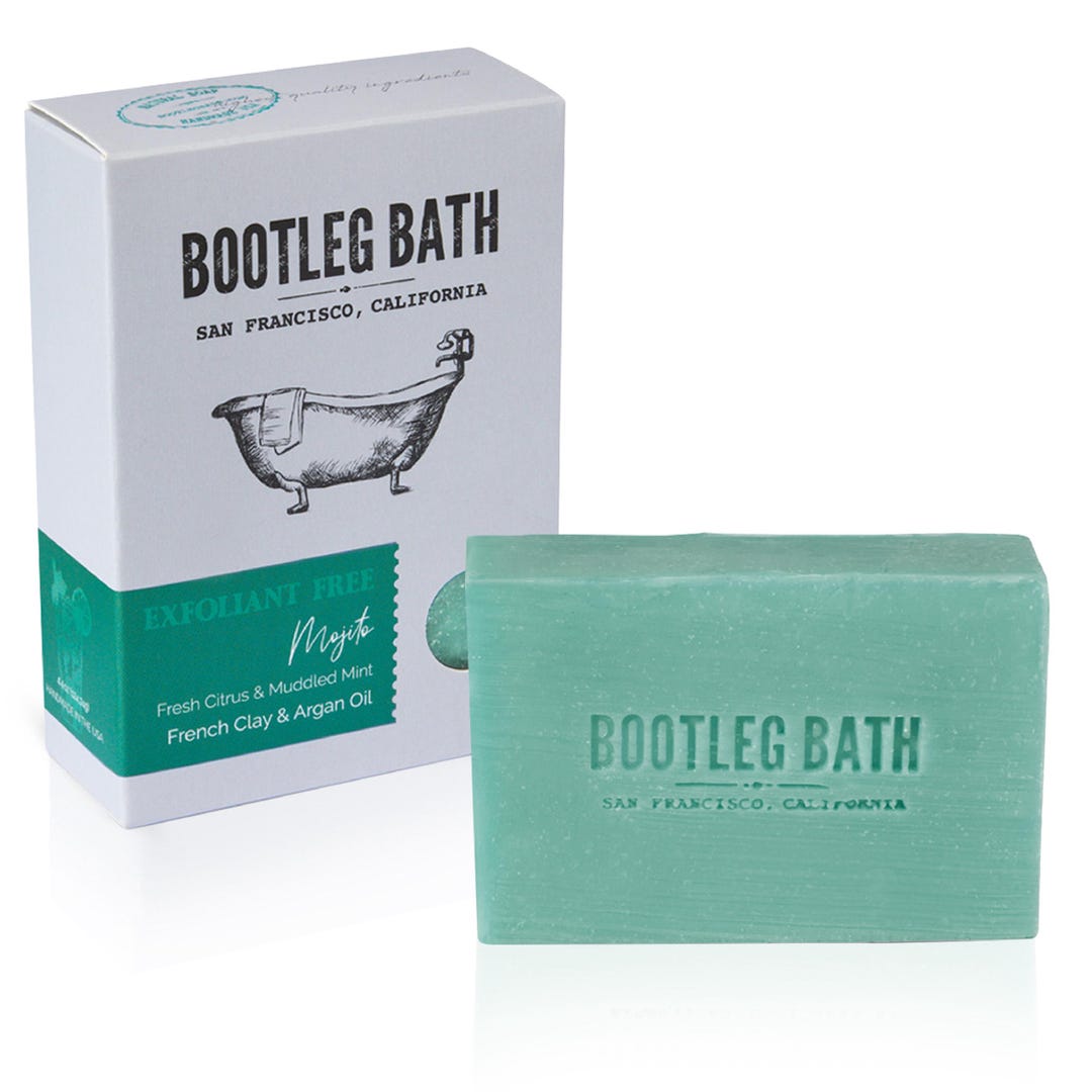 Mojito Soap Bar – Argan Oil, French Clay, Citrus Mint - Etsy