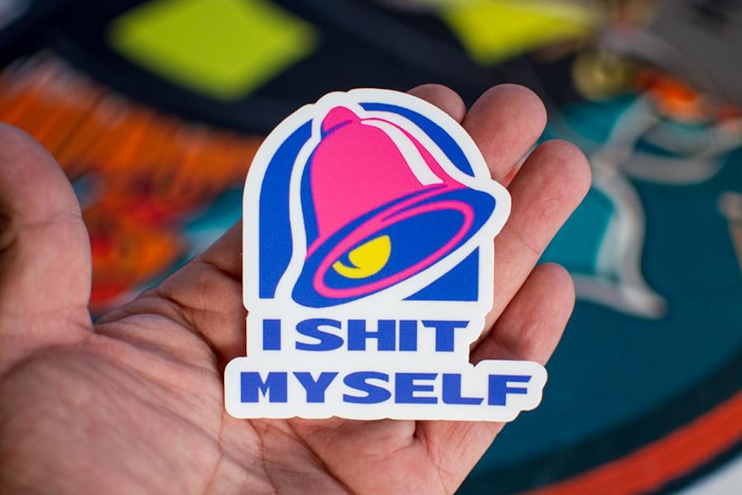 Taco Bell Sticker Funny Sticker Ready to Ship - Etsy