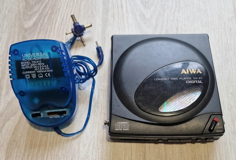 Vintage AIWA DX-P1 Compact Disc Player, Digital, RARE, Discman, 1980s ...