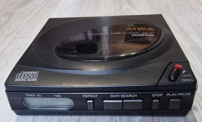 Vintage AIWA DX-P1 Compact Disc Player, Digital, RARE, Discman, 1980s ...
